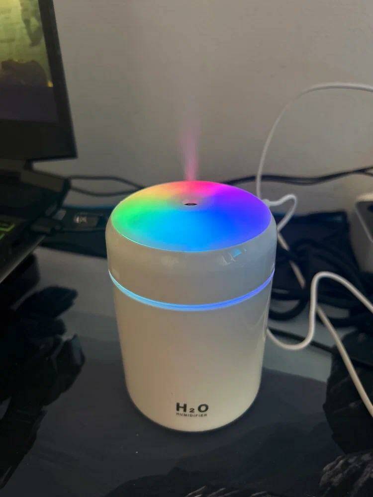 Отзыв на мини-увлажнитель воздуха с подсветкой HUMIDIFIER H2O. | Андрей ...